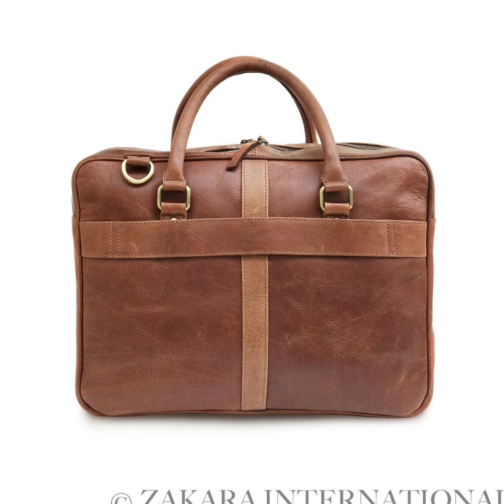Marcellus Soft Leather Briefcase Bag | Zakara International ...