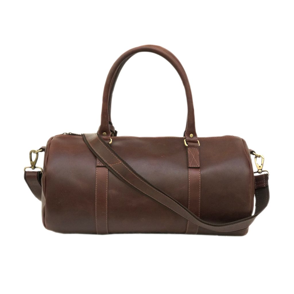 Full Grain Calf Leather Gym Bag | Zakara International | Customised ...
